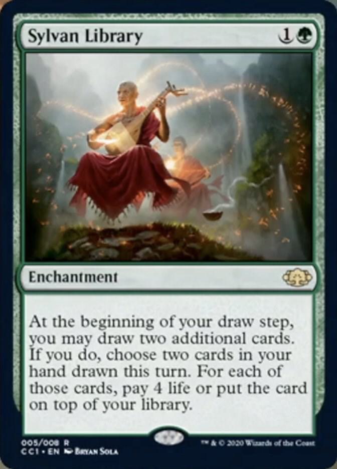 Magic: The Gathering: Sylvan Library - Commander Collection: Green | VGMX